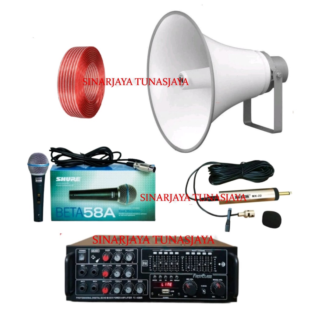 Jual PAKET TOA SOUND SYSTEM MASJID ATAU MUSHALLA PAKET TOA SPEAKER ...