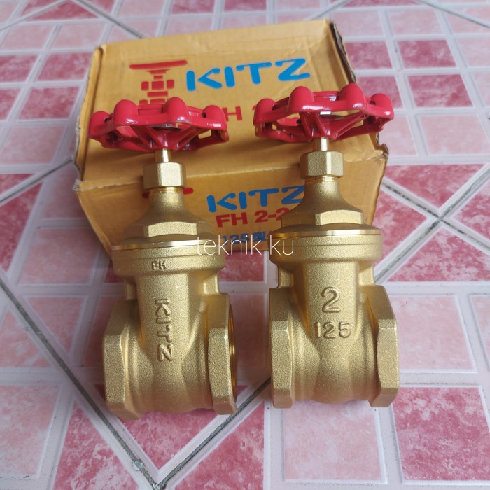 Jual Best Seller Gate Valve Kitz 11/2 Inch Kuningan | Shopee Indonesia