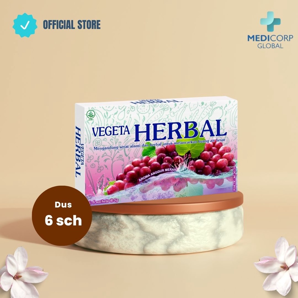 Jual [MEDICORP] Vegeta herbal serat / fiber pelancar BAB / obat ...