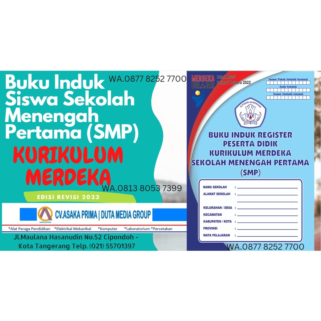 Jual BUKU INDUK KURIKULUM MERDEKA SMP | Shopee Indonesia