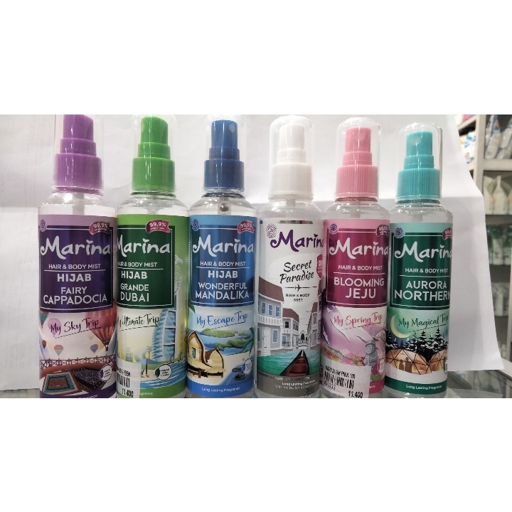 Jual Marina Hair & Body Mist Cologne 100 ml | Shopee Indonesia