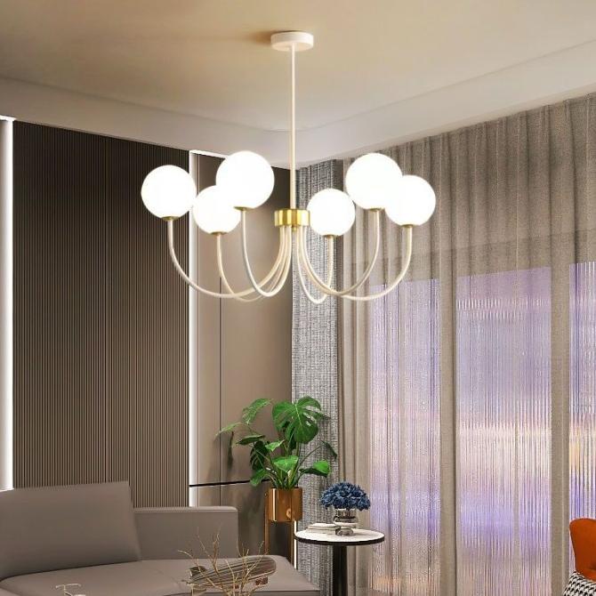 Jual Lampu Gantung Ruang Tamu Modern Minimalis Nordic Lampu Plafon Kamar Yuyunzirak | Shopee ...