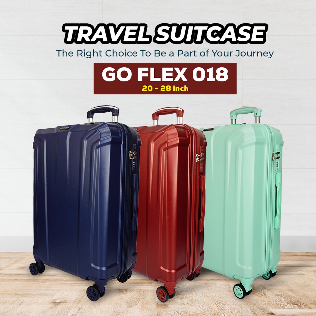 Jual Koper Kabin Koper Murah Koper Fiber Roda 4 Rotasi 360 20 24 28 ...