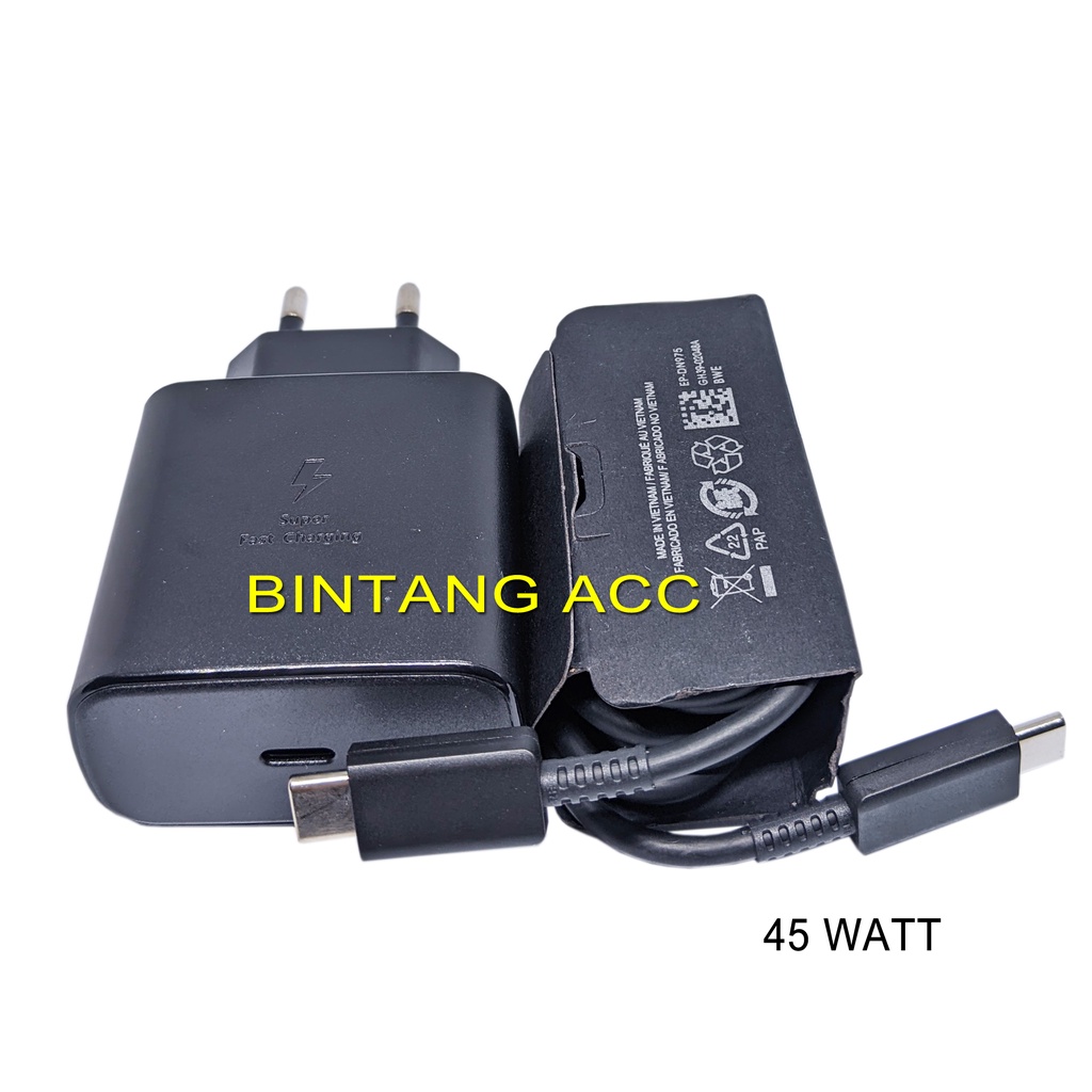 Jual Charger Casan for Samsung A56 5g | A 36 5g | M56 5g | Super Fast Charging 45 Watt | Shopee ...