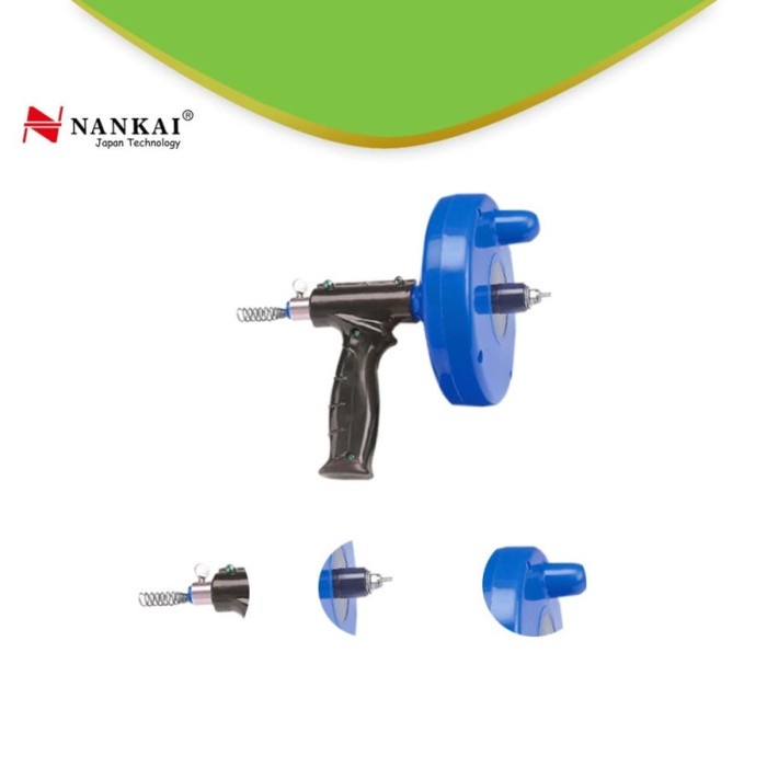 Jual NANKAI ALAT PEMBERSIH PIPA TERSUMBAT MANUAL PIPE CLEANER 7.5M X 6MM | Shopee Indonesia