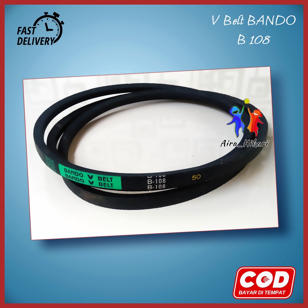 Jual Bando B 108 V Belt / Fan Belt / Tali Kipas / Tali Pulley | Shopee Indonesia