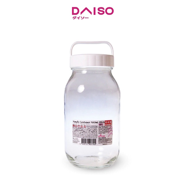 Jual Daiso Handle Container 900ml White | Shopee Indonesia