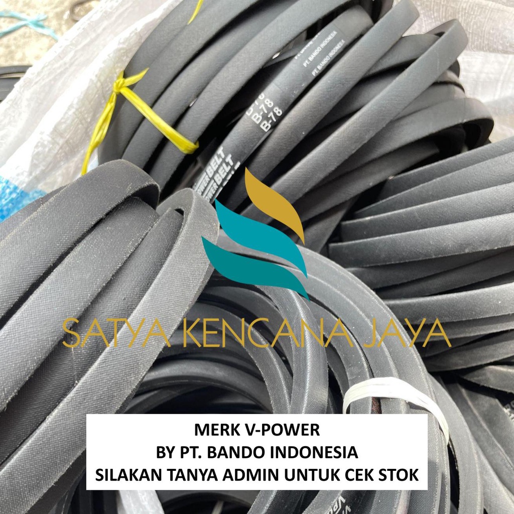 Jual [COD] V-BELT FAN BELT B67 B68 B69 B70 B71 B72 B73 B74 B75 B76 B77 B78 B79 V-POWER BY BANDO ...