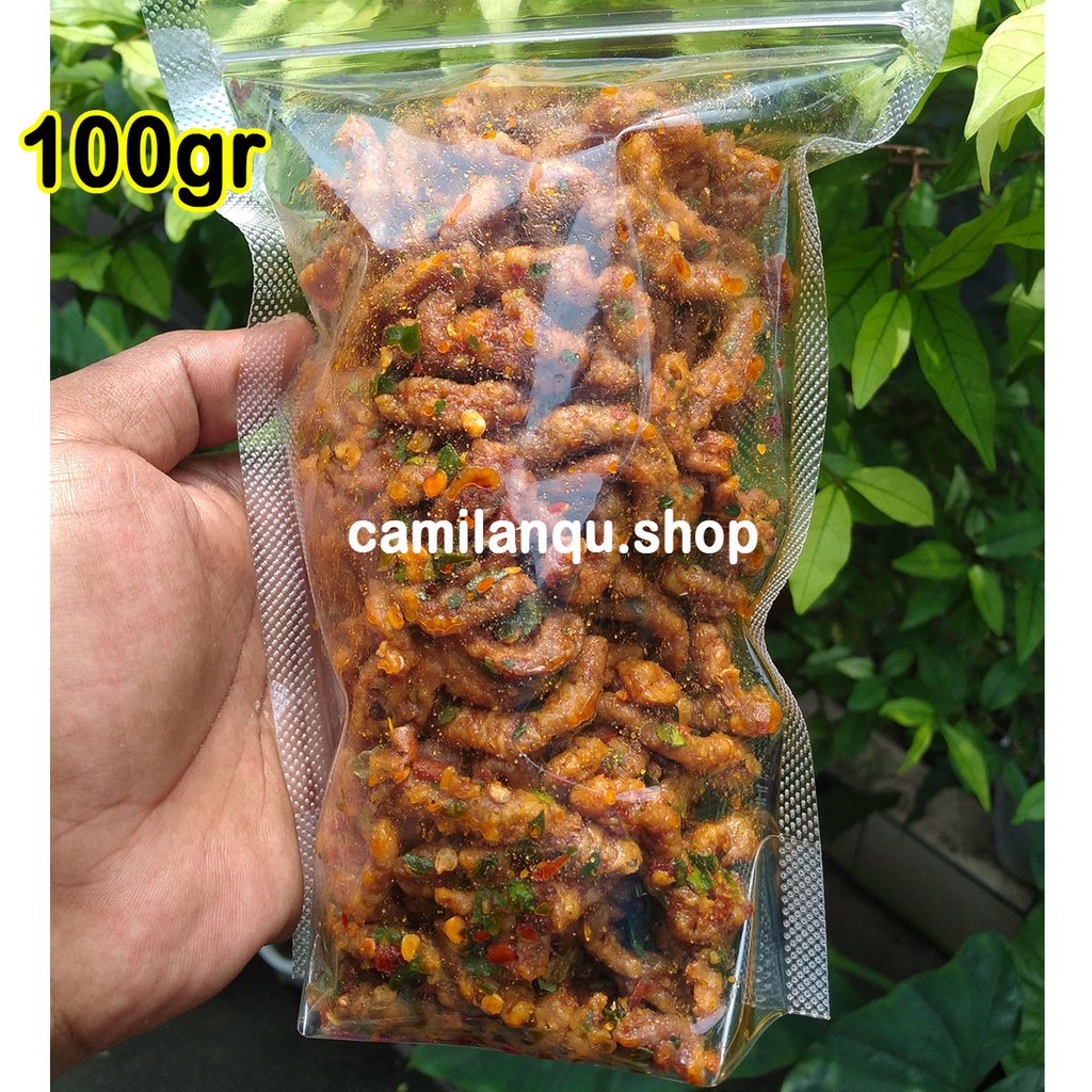 Jual Usus Crispy Renyah Kriuk Pedas Daun Jeruk 100gr | Shopee Indonesia