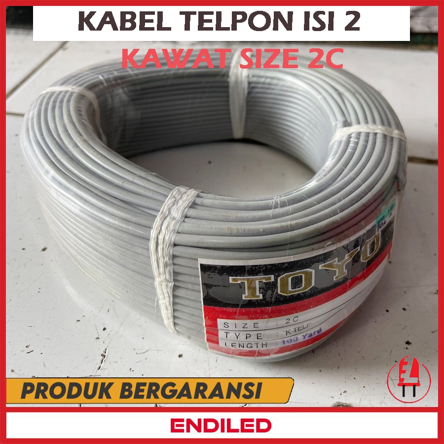 Jual kabel telpon isi 2 100meter | Shopee Indonesia