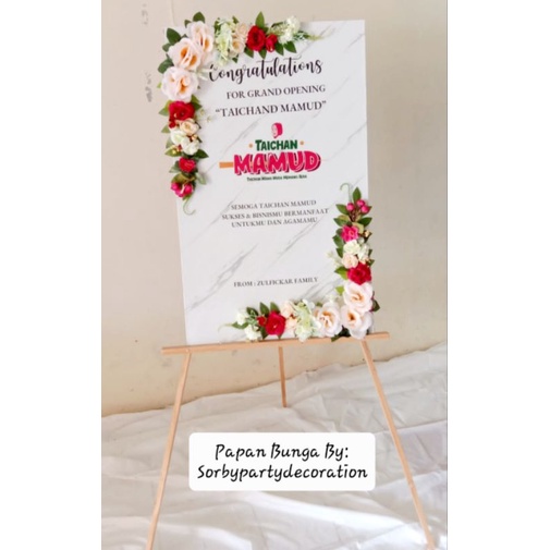 Jual Papan Bunga Grand Opening, Wisuda, Lamaran Nikahan | Shopee Indonesia