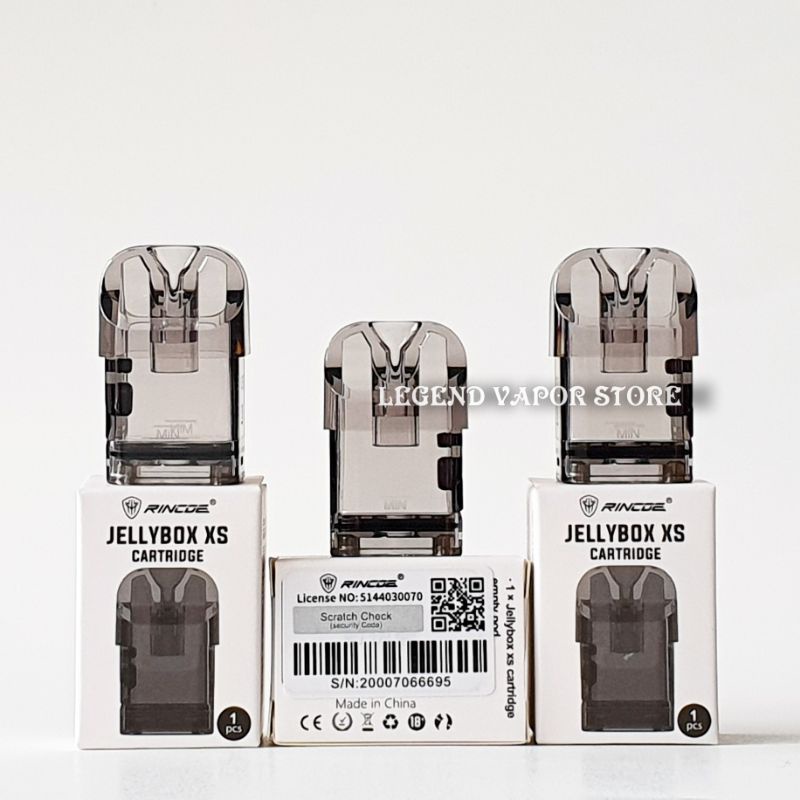 Jual CARTRIDGE JELLYBOX XS (EMPTY CARTRIDGE) AUTHENTIC By RINCOE ...