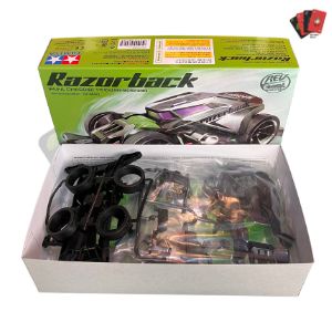 Jual Mainan Rakit Mobil Tamiya Mini 4WD - Razorback (ORIGINAL) | Shopee ...