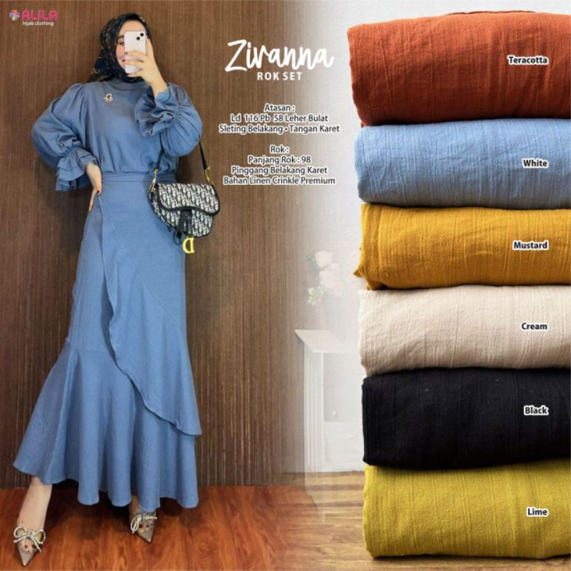 Jual Zivanna Rok Set by Alila1 (stok tgl 1 September 2023) | Shopee ...