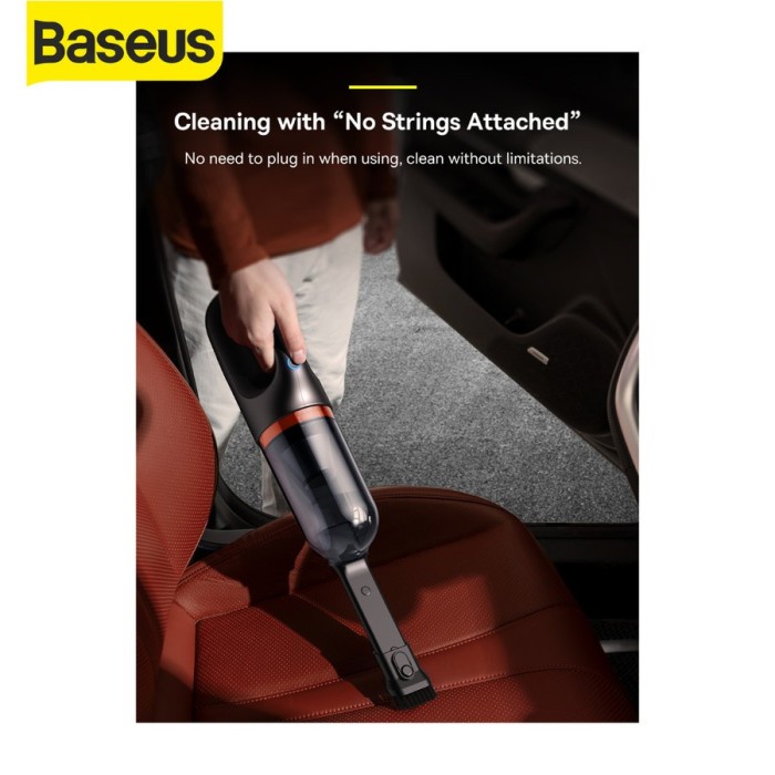 Jual Baseus A7 Vacuum Cleaner Portable Car Cordless Penghisap Debu Mobil | Shopee Indonesia