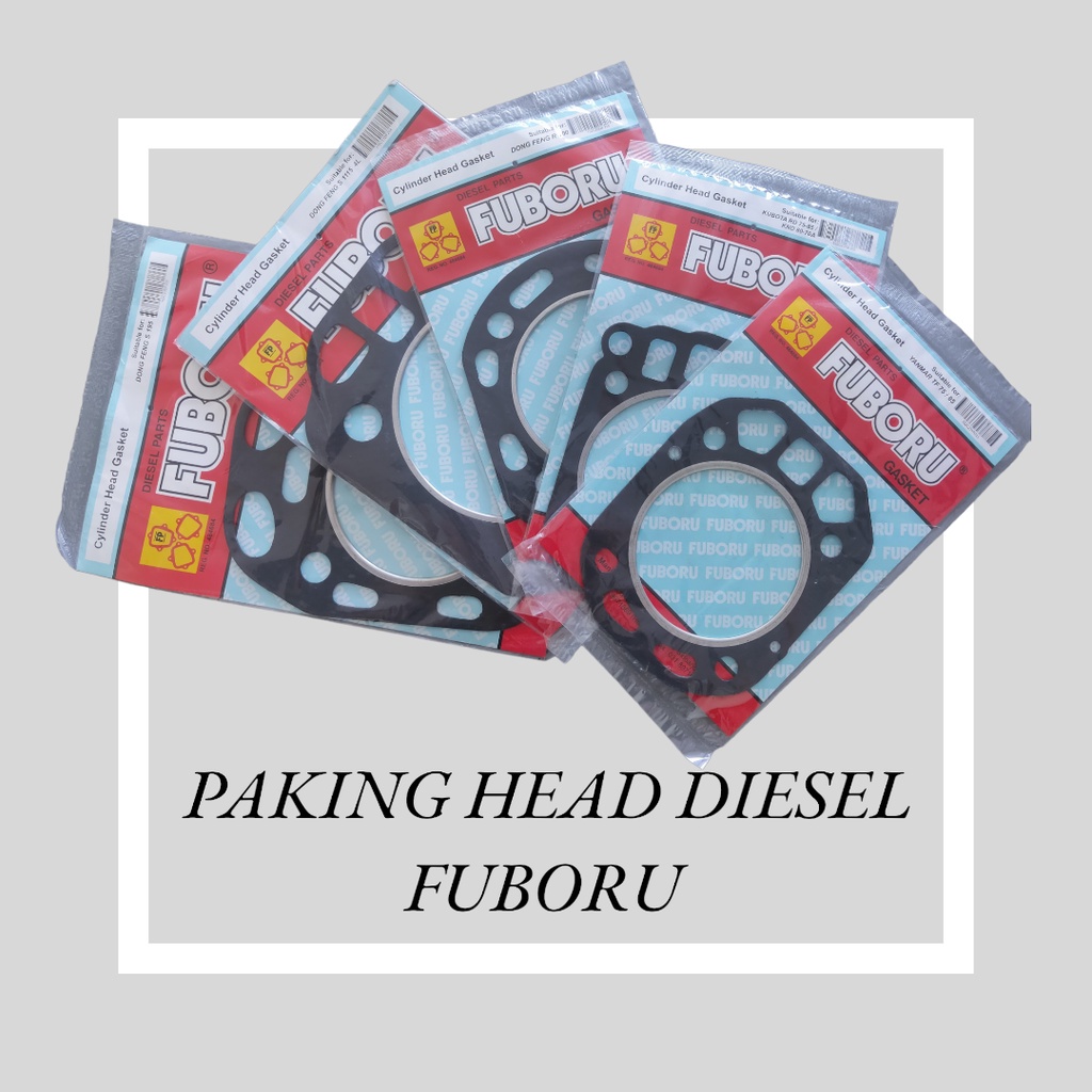 Jual PAKING HEAD KUBOTA RK 70 1,8 mm / KSF RD 45 / 55 / 65 GASKET KOP ...