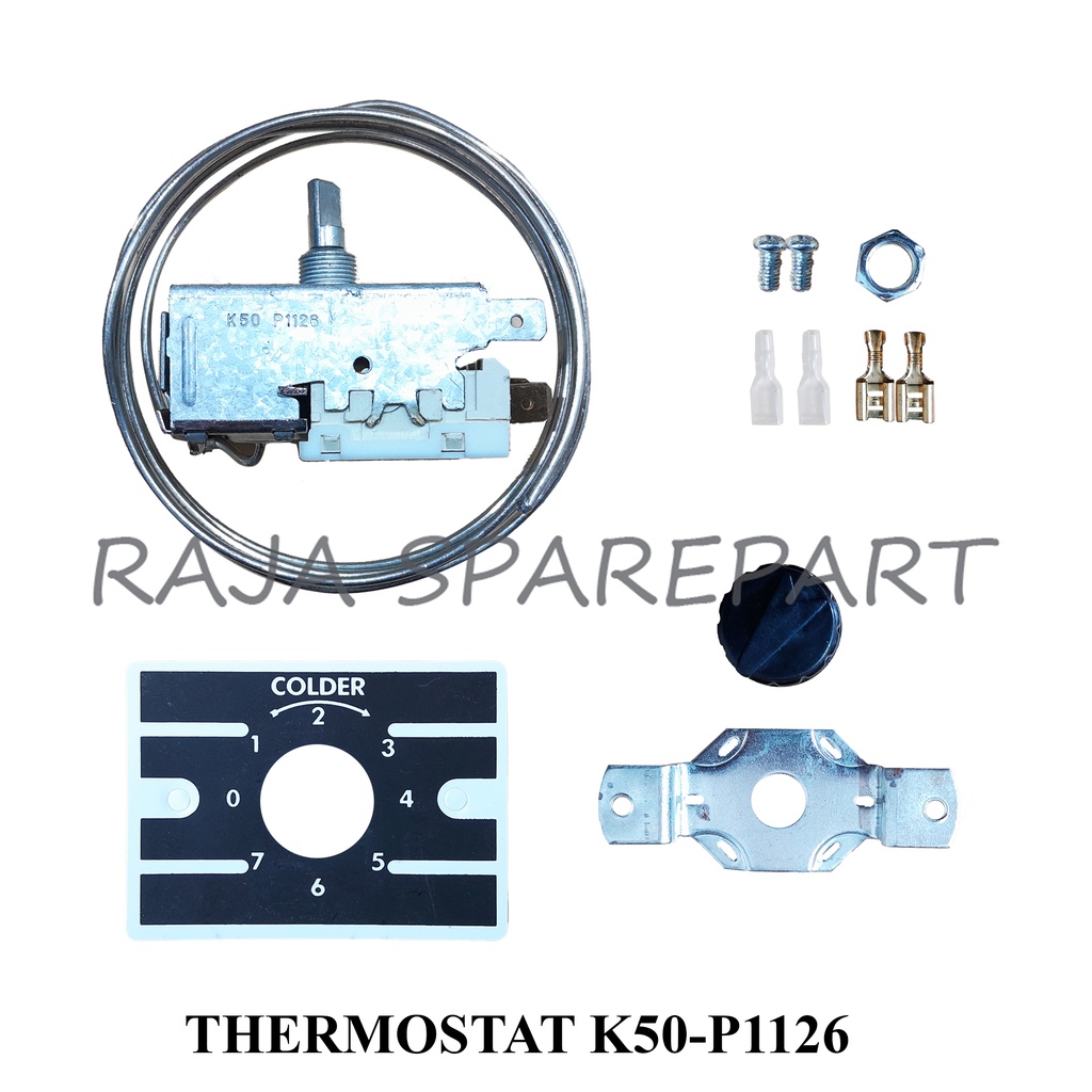 Jual THERMOSTAT FREEZER/THERMOSTAT KULKAS/THERMOSTAT K50-P1126 | Shopee ...