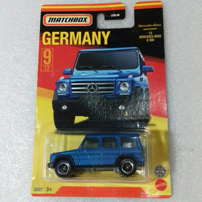 Jual MATCHBOX 15 MERCEDES BENZ G-CLASS 500. GERMANY CARD SERIES ...