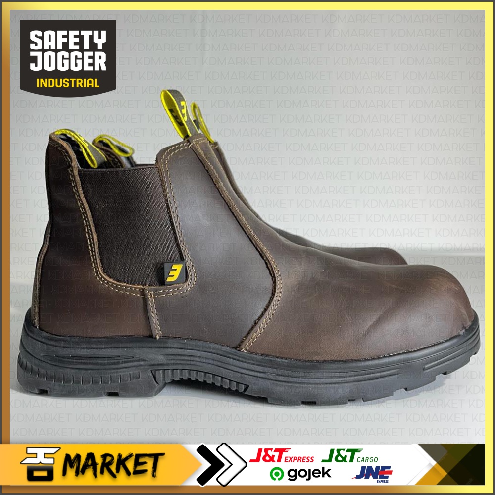 Jual Sepatu Safety Jogger Model JACKMAN DARK BROWN S3 Toecap Steel ...