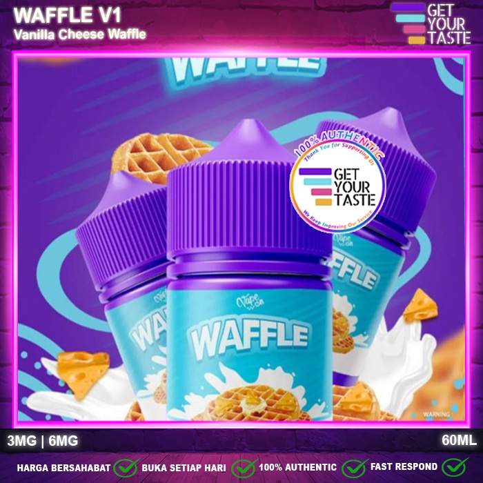 Jual Liquid Waffle V1 Vanilla Cheese Waffle 60ML Gass Project x Java ...