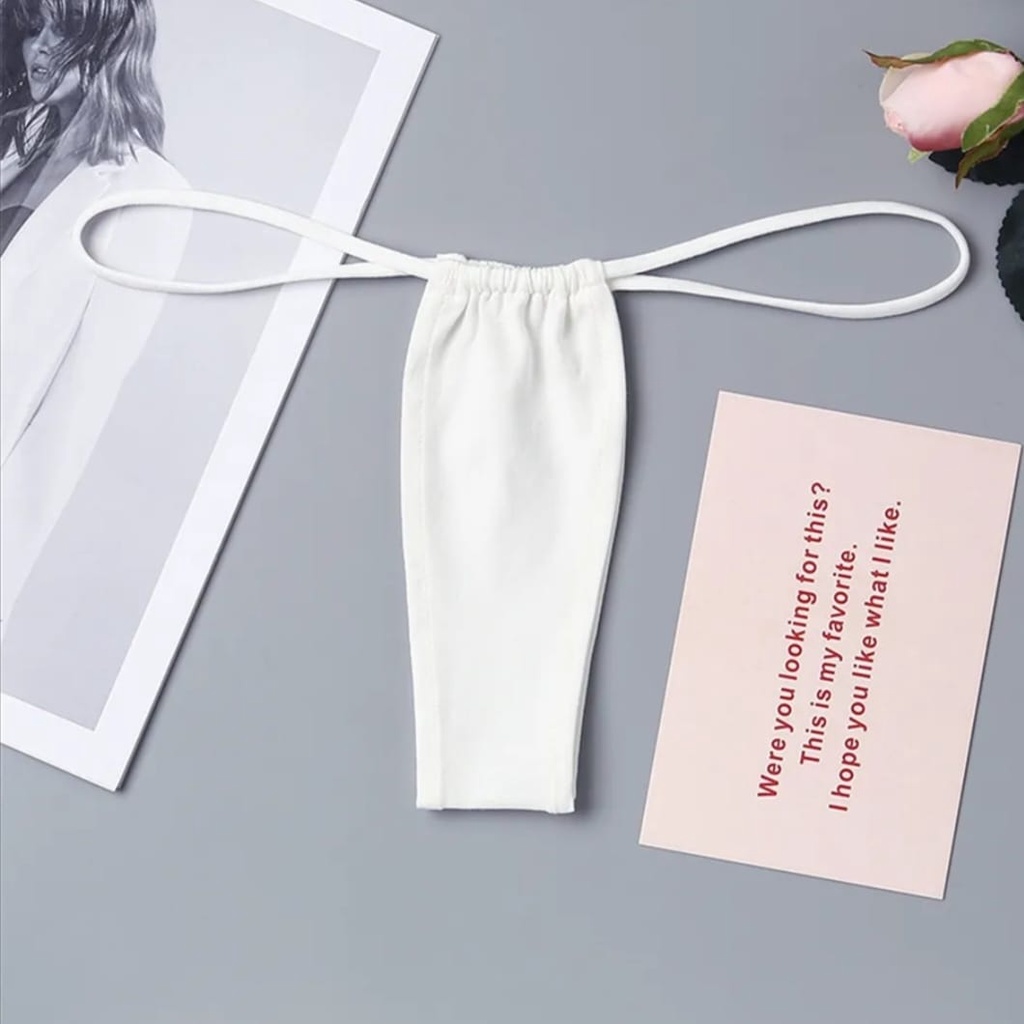 Jual G String Thong Korean Pinggang Rendah Sabuk Tipis / Celana Dalam ...