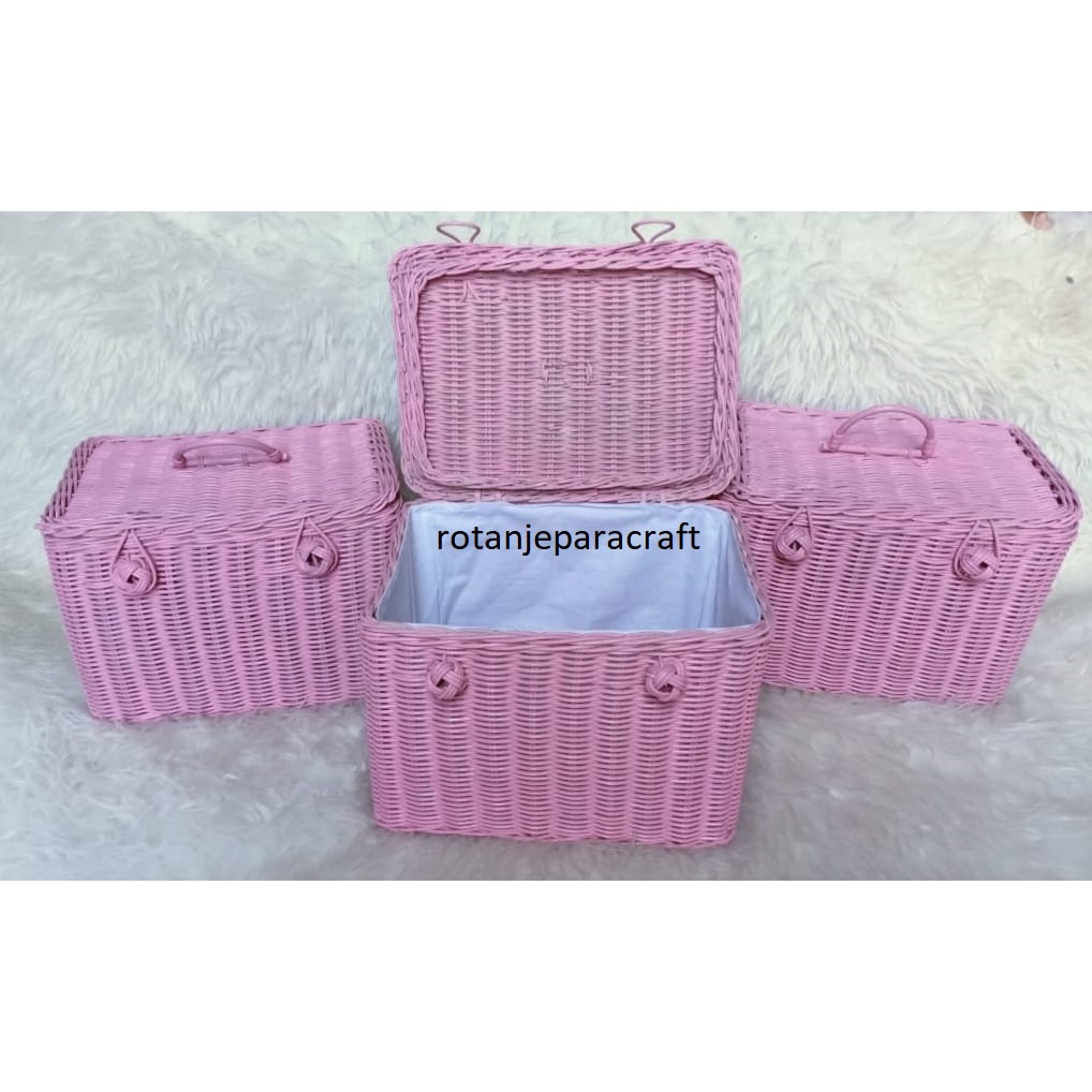 Jual Box Rotan Dengan Handle /Box Rotan | Shopee Indonesia