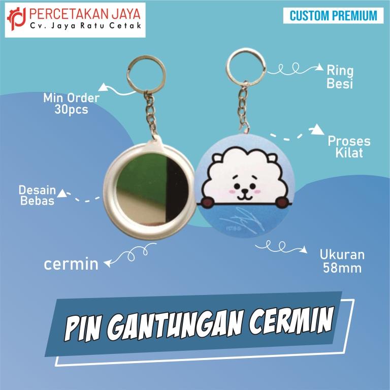 Jual PIN GANCI CERMIN 58MM | Shopee Indonesia