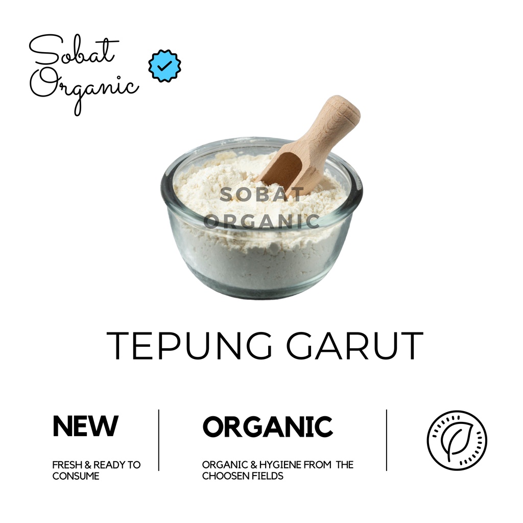 Jual Tepung Garut Pati Garut Arrowroot 100 gr | Shopee Indonesia