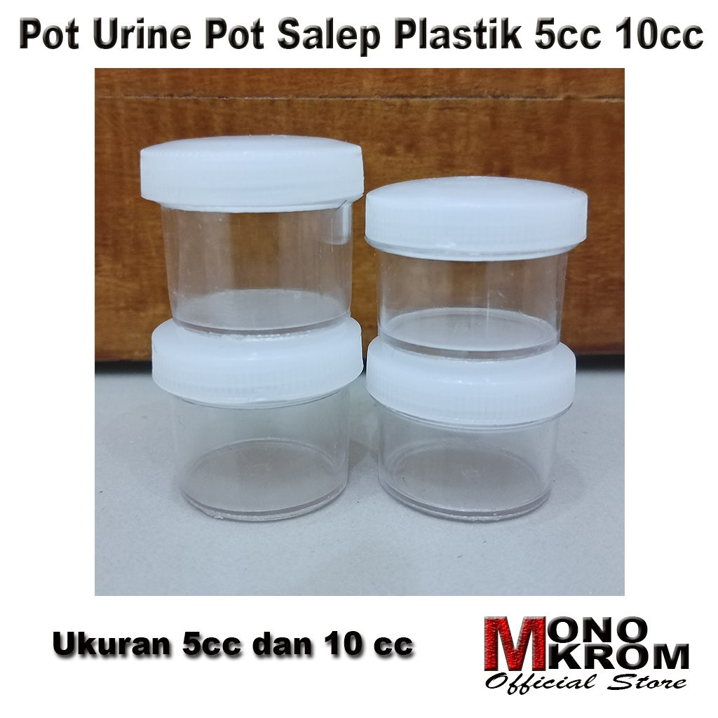 Jual Pot Urine Pot Salep Plastik 5cc 10cc | Shopee Indonesia