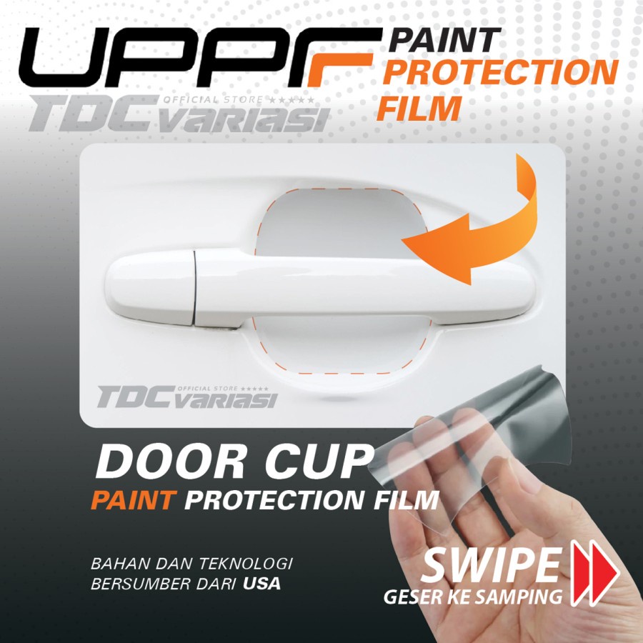 Jual PPF UPPF Film Sticker Outer Cover Door Cup Audi A4 A5 A6 A7 A8 R8 ...