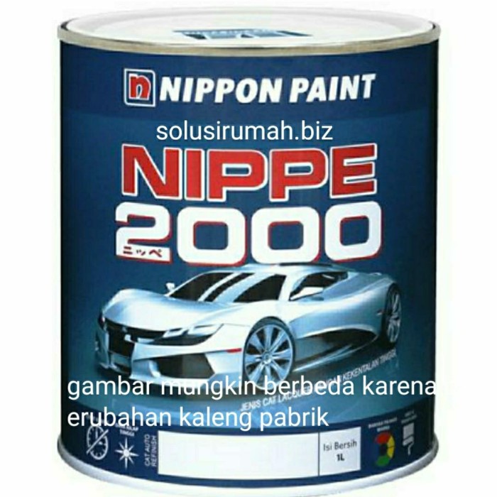 Jual Kualitas terbaik] cat nippe 2000 no 222 clear 1liter 1L 1 L nippon ...