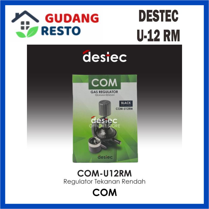 Jual REGULATOR DESTEC METER U12RM COM KOMPOR GAS KEPALA LPG TEKANAN ...