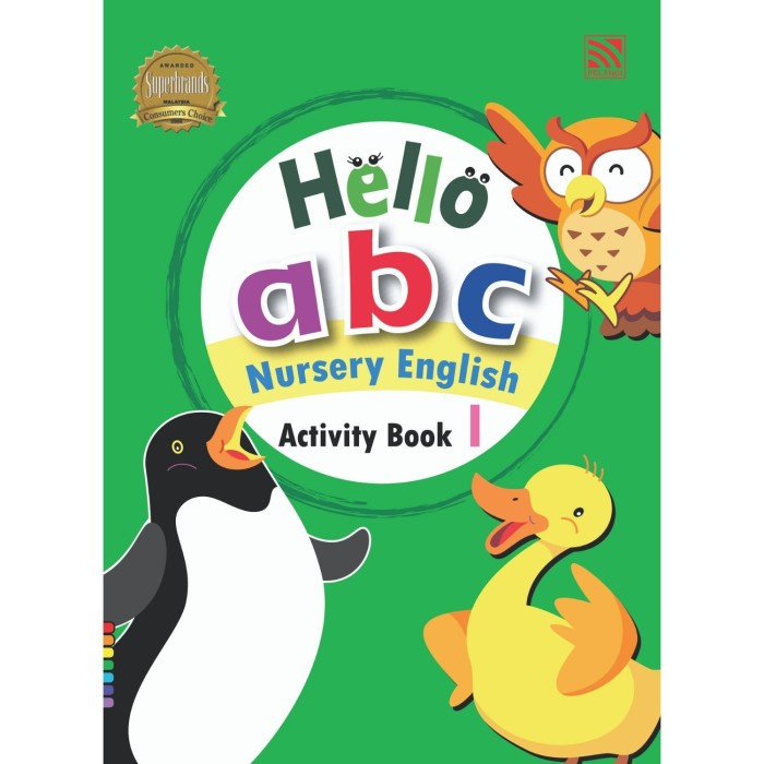 Jual Millennia Buku Anak Preschool HELLO abc Nursery English Activity ...