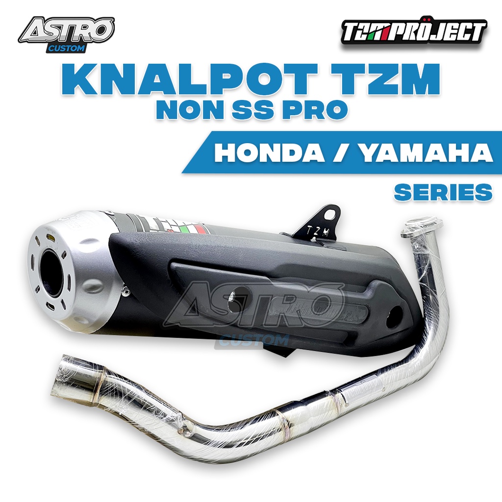 Jual Knalpot TZM Project Racing Vario 125 150 NMAX AEROX PCX Kenalpot Racing STD NON SS PRO Full ...