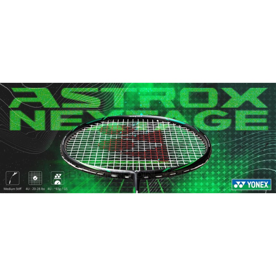 Jual Raket badminton Yonex ASTROX NEXTAGE Black Green ORIGINAL MADE IN TAIWAN 4U/G5 | Shopee ...