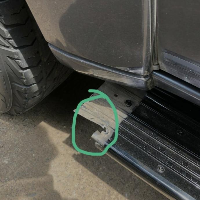 Jual Sale Penutup Cover Foot Step Fortuner 2005-2015 Original Terlaris ...