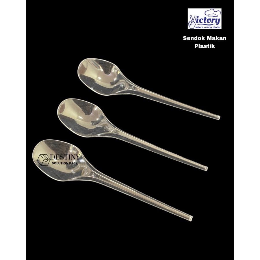 Jual Sendok Makan Plastik Victory (25 pcs) | Shopee Indonesia