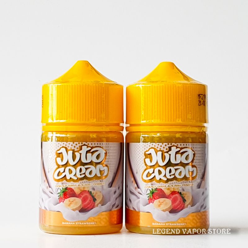 Jual FREEBASE - LIQUID JUTA CREAM Banana Strawberry Cream 60ML ...