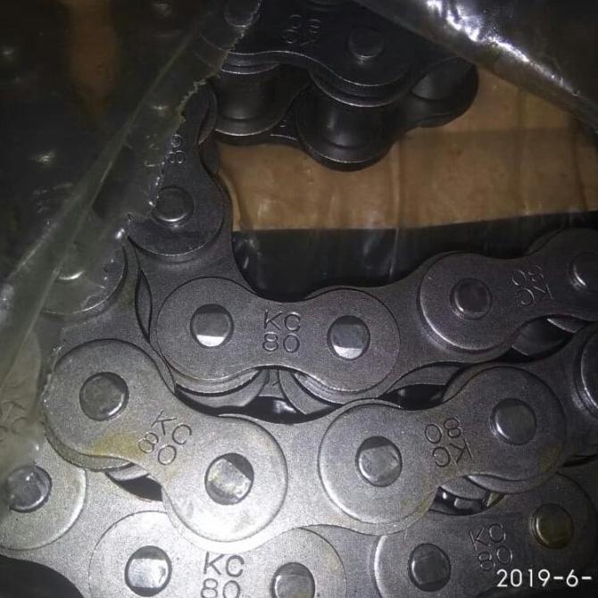 Jual Rantai mesin Industri/ Roller Chain merk kc ( 80-1 kc) | Shopee ...