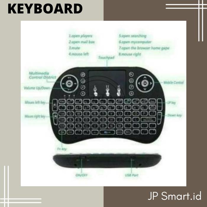 Jual Keyboard Wireless Handheld keyboard tv box android smart tv ...