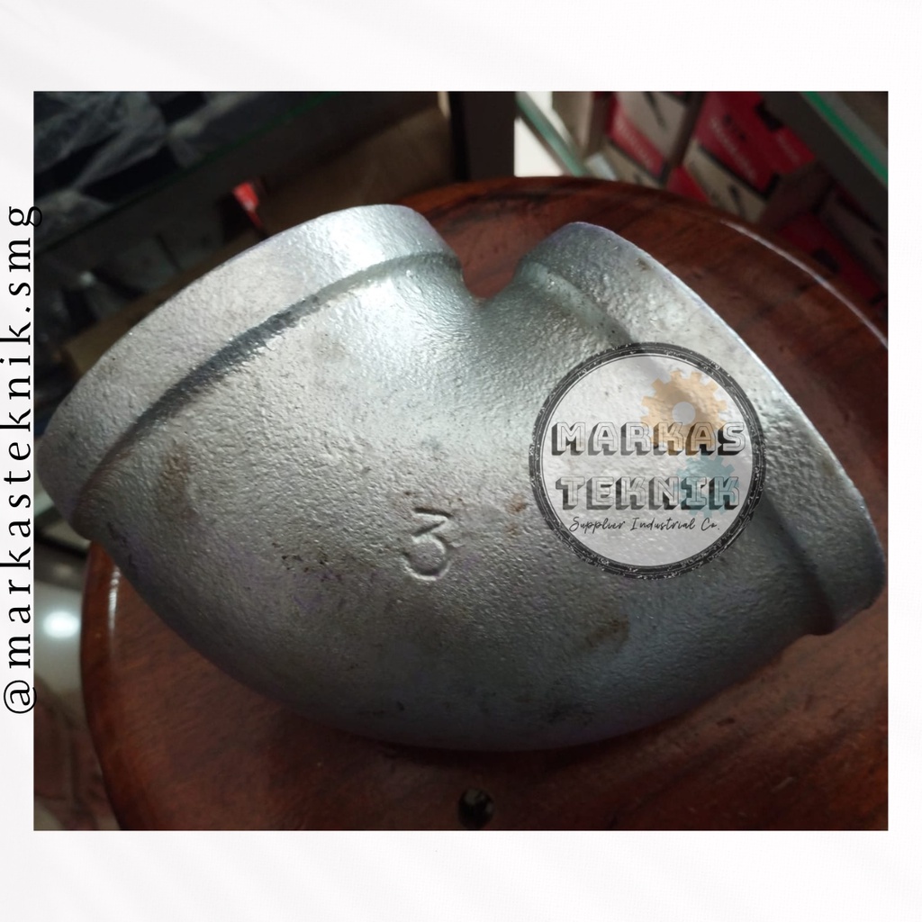 Jual KNEE 3" GALVANIS / KENI 3 Inch Galvanis / ELBOW 3" GALVANIS | Shopee Indonesia