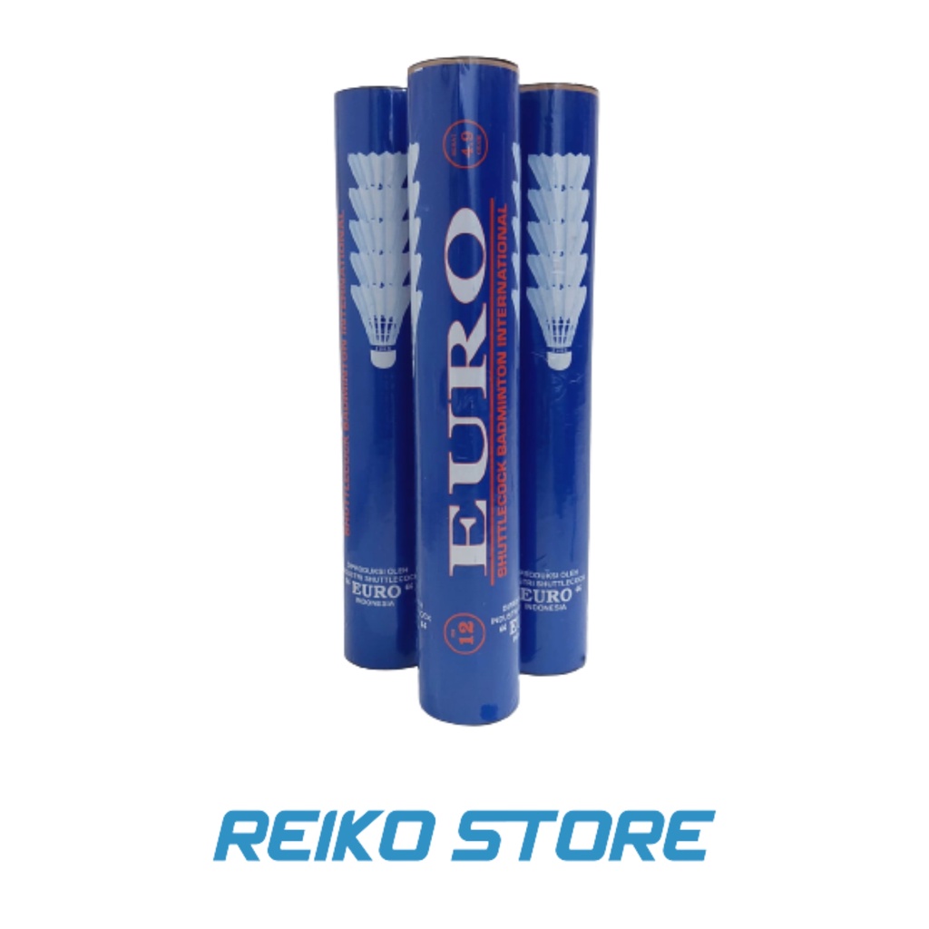 Jual Kok Shuttlecock EURO BIRU Shuttle Cock Badminton Bulutangkis 1 ...