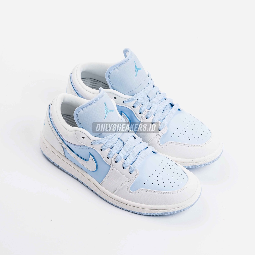 Jual JORDAN 1 LOW REVERSE ICE BLUE W | Shopee Indonesia