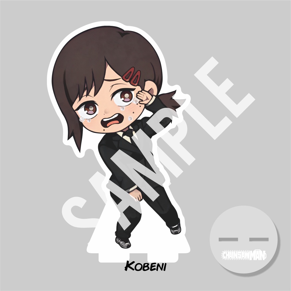 Jual Chainsawman Standee Denji Aki Makima Power Kobeni Chibi | Shopee ...