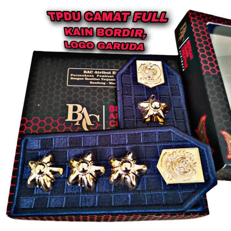Jual Pangkat PDU Camat Garuda bordir By Bac Atribut | Shopee Indonesia