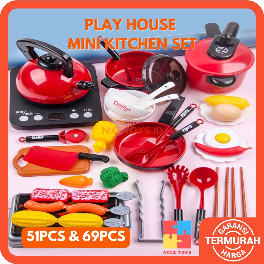 Jual Play House Mainan Kitchen Set Mainan Anak Masak Masakan Anak ...