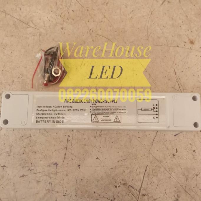 Jual Nicad Battery Emergency Led 20W Powerpack Baterai Power Supply ...