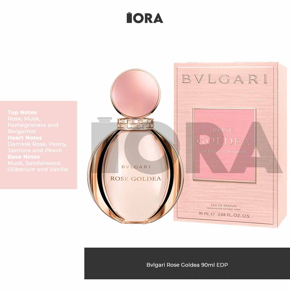 Jual BVL**** Rose Goldea 90ml Eau De Parfum - Parfum Original | Shopee ...