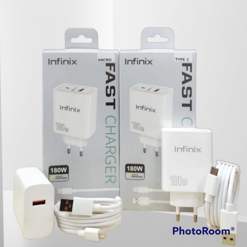 Jual CHARGER INFINIX 180W ORIGINAL FAST CHARGING 180W MICO TYPE C ...
