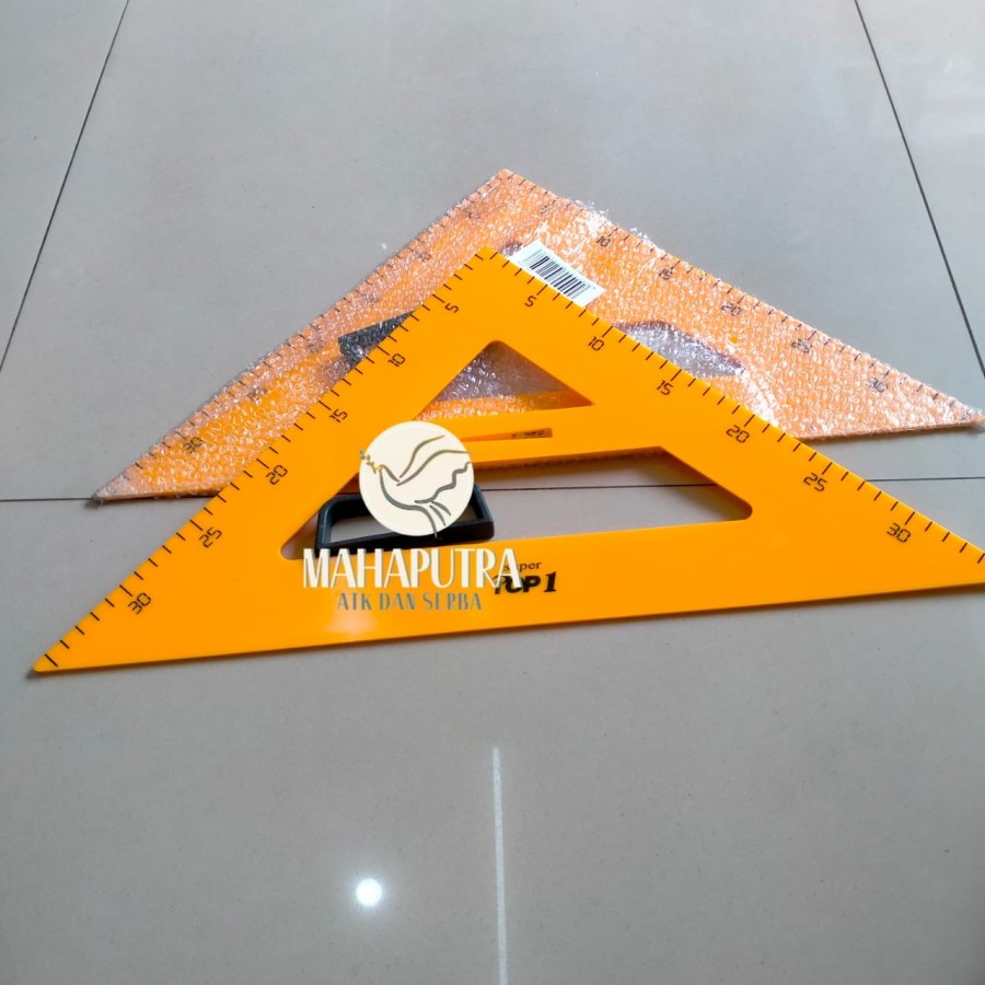 Jual Penggaris Papan Tulis Plastik Tebal Segitiga Sama Sisi PR004 ...